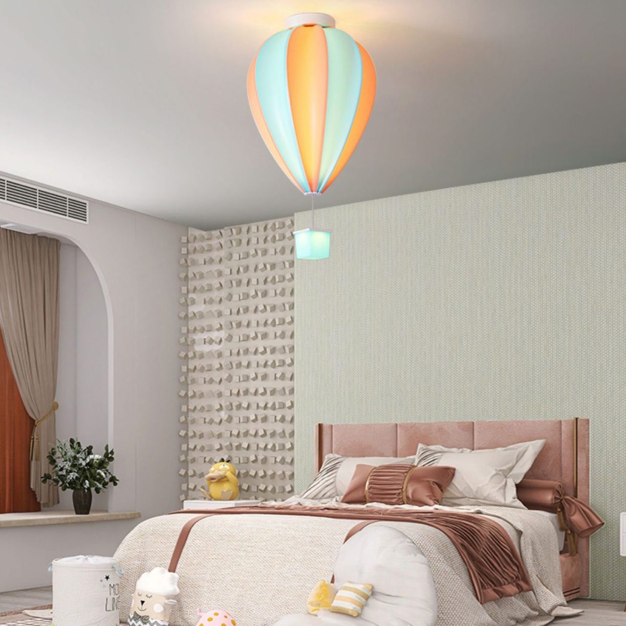 Vintage Hot Air Balloon Pendant Light - Akromo