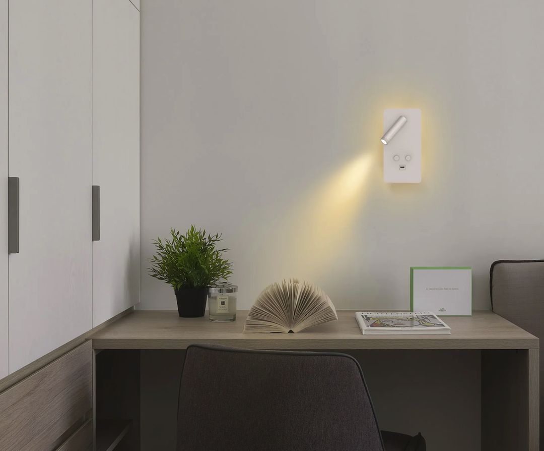 Enhance Study Spaces with Minimalist Wall Lamps - Akromo